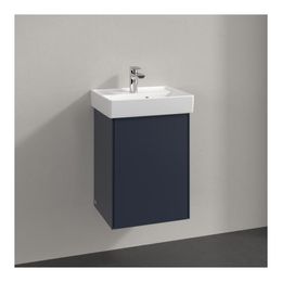 Villeroy & Boch Villeroy und Boch Collaro Waschtischunterschrank C00501VQ 41x54,6x34,4cm, Waschbecken mittig, Anschlag rechts, marine blue