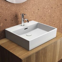 Ideal Standard Extra Waschtisch T3726MA mit Hahnloch, mit &Uuml;berlauf, 500 x 450 x 150 mm, wei&szlig; Ideal Plus