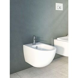 Vitra Sento Bidet 4338B0031046 wei&szlig;, 1 Hahnloch, Wandmodell