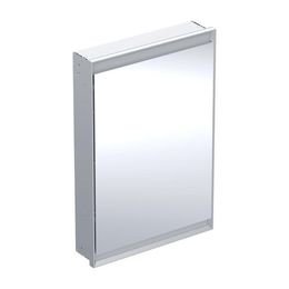 Geberit One Spiegelschrank 505800001 60x90x15cm, mit ComfortLight, 1 Tür, Anschlag links, Aluminium eloxiert