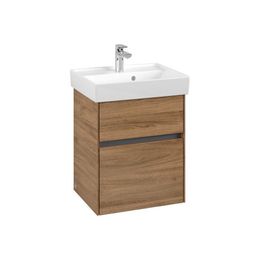 Villeroy & Boch Villeroy und Boch Collaro Waschtischunterschrank C00600RH 46x54,6x37,4cm, Kansas Oak