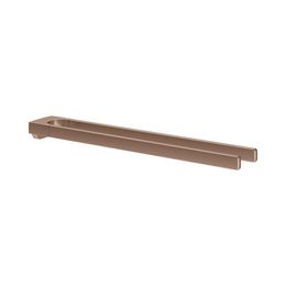 KEUCO Moll Handtuchhalter 12718290000 starr, 2-armig, 450 mm, Rotgold geb&uuml;rstet