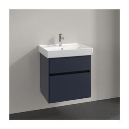 Villeroy & Boch Villeroy und Boch Collaro Waschtischunterschrank C00800VQ 55,4x54,6x44,4cm, Waschbecken mittig, marine blue