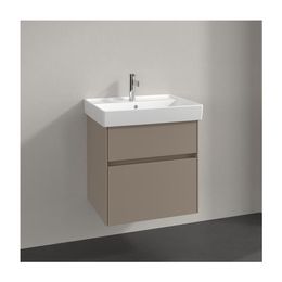 Villeroy & Boch Villeroy und Boch Collaro Waschtischunterschrank C00800VM 55,4x54,6x44,4cm, Waschbecken mittig, taupe