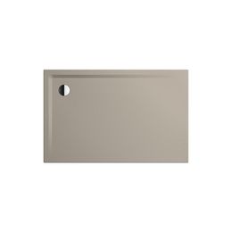 Kaldewei Superplan Duschfl&auml;che 384047980669 80x90cm, flach, Tr&auml;ger, ohne Effekt/Antislip, warm grey30