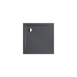 Kaldewei Superplan Duschfl&auml;che 386547983666 120x120cm, flach, Tr&auml;ger, Perl-Effekt, cool grey80