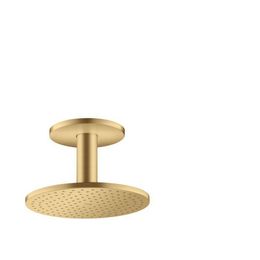 Hansgrohe Axor Kopfbrause 35286250 mit Deckenanschluss, brushed gold optic