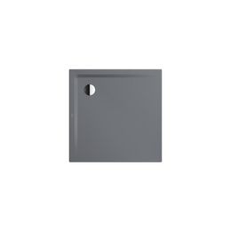 Kaldewei Superplan Duschfl&auml;che 386547980665 120x120cm, flach, Tr&auml;ger, ohne Effekt/Antislip, cool grey70
