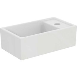 Ideal Standard Eurovit Plus Handwaschbecken E2129AA mit Idealstream Paket, Ablage rechts