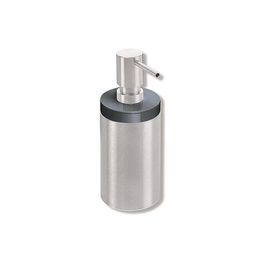 HEWI 805 Seifenspender 162.06.110XA90 200ml, Halter Edelstahl, tiefschwarz