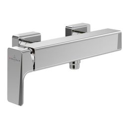 Villeroy & Boch Villeroy und Boch Subway 3.0 Einhebel-Duscharmatur TVS11200100061 mit R&uuml;ckflussschutz, Wandmontage, chrom