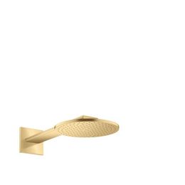 Hansgrohe Axor Kopfbrause 35296250 mit Brausearm, brushed gold optic