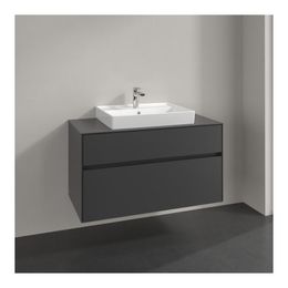 Villeroy & Boch Villeroy und Boch Collaro Waschtischunterschrank C01900VR 100x54,8x50cm, Waschtisch mittig, graphite