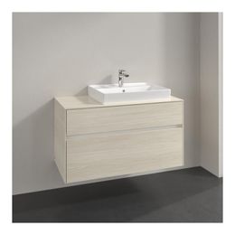 Villeroy & Boch Villeroy und Boch Collaro Waschtischunterschrank C01800AA 100x54,8x50cm, Waschtisch rechts, white oak