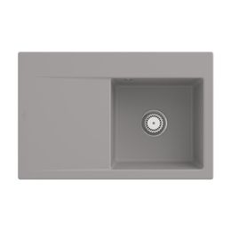 Villeroy & Boch Villeroy und Boch Subway Style 45 Einbausp&uuml;le 334700KD Sp&uuml;lbecken rechts, fossil CeramicPlus, 78 x 51 cm