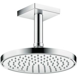 Hansgrohe Deckenanschluss 26437000 100 mm, chrom, eckig