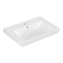 Villeroy & Boch Villeroy & Boch Subway 2.0 Waschtisch 7113FA01 65 x 47 cm, weiss, mit Überlauf und Hahnloch