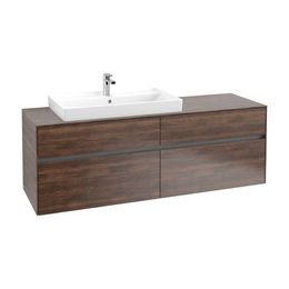 Villeroy & Boch Villeroy & Boch Collaro Waschtischunterschrank C02600VH 160x54,8x50cm, Waschtisch links, Arizona Oak