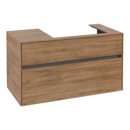 Villeroy & Boch Villeroy und Boch Collaro Waschtischunterschrank C01800RH 100x54,8x50cm, Waschtisch rechts, Kansas Oak