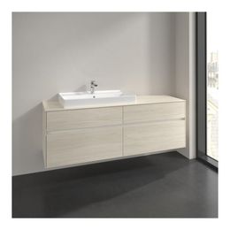 Villeroy & Boch Villeroy und Boch Collaro Waschtischunterschrank C02600AA 160x54,8x50cm, Waschtisch links, white oak