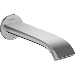 Hansgrohe Finoris Wanneneinlauf 75410000 Wandmontage, Ausladung 202mm, chrom
