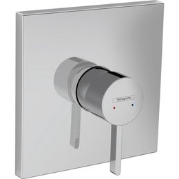 Hansgrohe Finoris Fertigmontageset 76615000 Unterputz-Brausearmatur, 1 Verbraucher, chrom