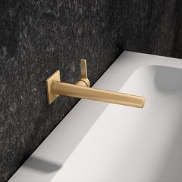 KEUCO Edition 11 Einhebel-Waschtischmischer 51116252302 Unterputz, Ausladung 24,3 cm, Messing geb&uuml;rstet