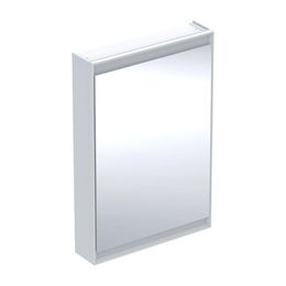 Geberit One Spiegelschrank 505810002 60x90x15cm, mit ComfortLight, 1 T&uuml;r, Anschlag links, wei&szlig;/Aluminium pulverbeschichtet