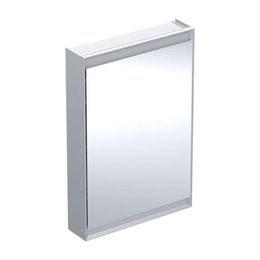 Geberit One Spiegelschrank 505811001 60x90x15cm, mit ComfortLight, 1 T&uuml;r, Anschlag rechts, Aluminium eloxiert