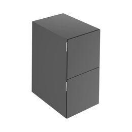 KEUCO Edition 11 Art Sideboard 32542540401 40x70x49cm, 2 Frontausz&uuml;ge, Innenbeleuchtung, Lack seidenmatt, smoke