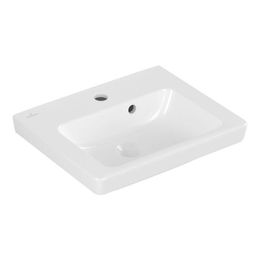 Villeroy & Boch Villeroy & Boch Waschtisch Subway 2.0 73155G01 50 x 40 cm, weiss, mit Hahnloch und Überlauf