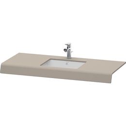 Duravit DuraStyle Waschtisch-Konsole DS828C04343 55x80x10cm, 1 Ausschnitt, basalt matt