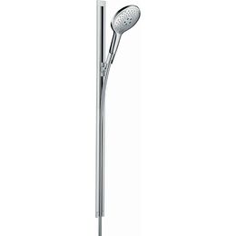 Hansgrohe Raindance 150 Brausestange 26626400 Select 150, 90 cm, weiss chrom,Schlauch 160 cm