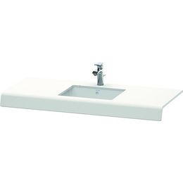 Duravit DuraStyle Waschtisch-Konsole DS828C02222 55x80x10cm, 1 Ausschnitt, wei&szlig; hochglanz