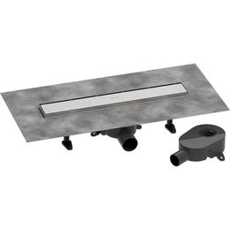 Hansgrohe RainDrain Go 500 Komplettset DR 500 56270800 r&uuml;cks.beflies.Stand./flache Instal.BST
