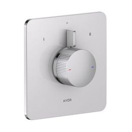 Hansgrohe AXOR Citterio C Mischer 49451000 Fertigmontageset, 2 Verbraucher, chrom, Unterputz, Cubic cut
