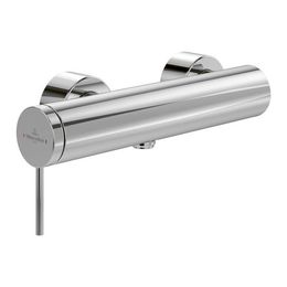 Villeroy & Boch Villeroy und Boch Loop + Friends Einhebel-Duscharmatur TVS10630115361 mit R&uuml;ckflussschutz, Wandmontage, chrom
