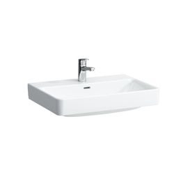 Laufen Pro S Aufsatz Waschtisch 8169640001091 65x46,5 cm, wei&szlig;, mit &Uuml;berlauf, ohne Hahnloch
