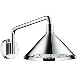 Hansgrohe Kopfbrause Axor 240 2jet 26021000 Wandanschluss Brausearm, designed by Front