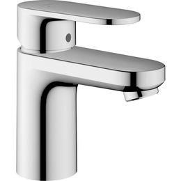 Hansgrohe Vernis Blend 70 Waschtischarmatur 71557000 mit Metall Zugstangen-Ablaufgarnitur, chrom