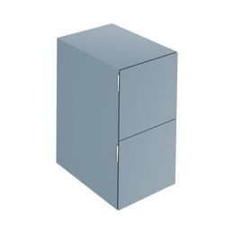 KEUCO Edition 11 Art Sideboard 32542530401 40x70x49cm, 2 Frontausz&uuml;ge, Innenbeleuchtung, Lack seidenmatt, blue satin