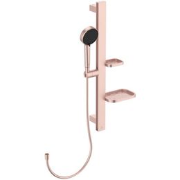 Ideal Standard Alu+ Armaturenpaket BE127RO Brause-Armatur, rosé