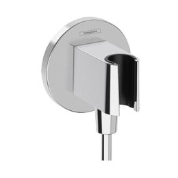 Hansgrohe FixFit Porter S Schlauchanschlu&szlig; 26888000 f&uuml;r Handbrause, chrom