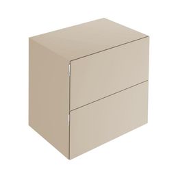 KEUCO Edition 11 Art Sideboard 32542520800 80x70x49cm, 2 Frontausz&uuml;ge, Lack seidenmatt, sand
