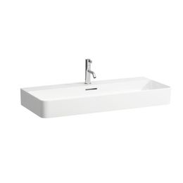 Laufen Val Waschtisch, 95x42cm, mit Hahnloch und &Uuml;berlauf, Saphirkeramik