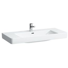 Laufen Pro S Waschtisch 8139660001041 105x46cm, unterbaufähig, weiß, 1 Hahnloch