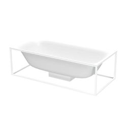 Bette BetteLux Shape Freistehbadewanne 3453-000 190x90x45cm, wei&szlig;, Wei&szlig;
