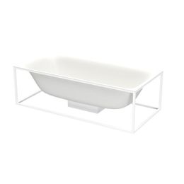 Bette BetteLux Shape Freistehbadewanne 3453-440 190x90x45cm, snow, Farbgruppe 2