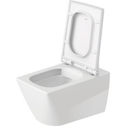 Duravit Design Classics WC-Sitz Viu 0021190000 mit Absenkautomatik, Scharniere Edelstahl, abnehmbar, wei&szlig;
