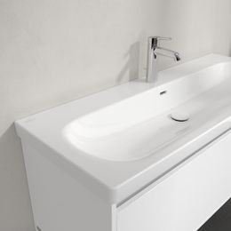 Villeroy & Boch Villeroy und Boch Skyla Waschtisch 5A51C5R1 120x46cm, f&uuml;r 3-Loch-Armatur, mit &Uuml;berlauf, Wei&szlig; Alpin C+